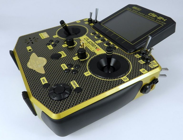 One-of-a-Kind Jeti DC-24 and DS-24 Limited Edition Gold Radios ...